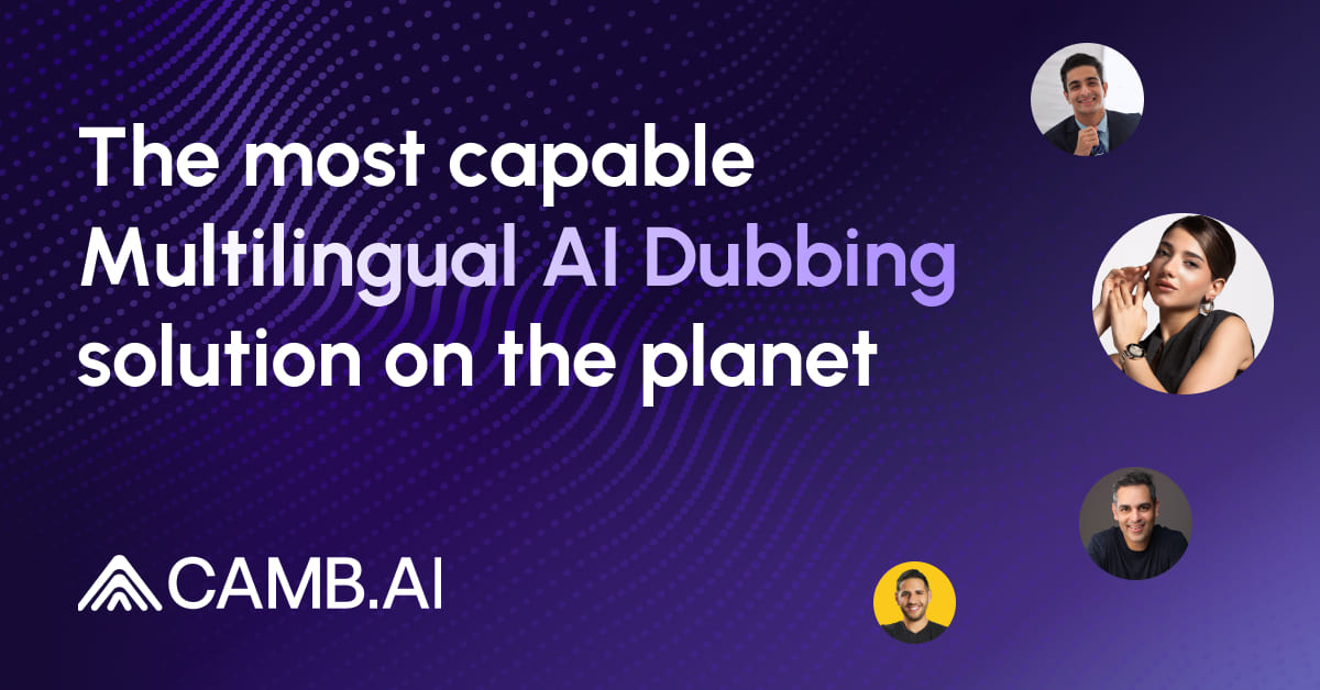 Camb.ai: AI Voice Translation & Dubbing for Videos